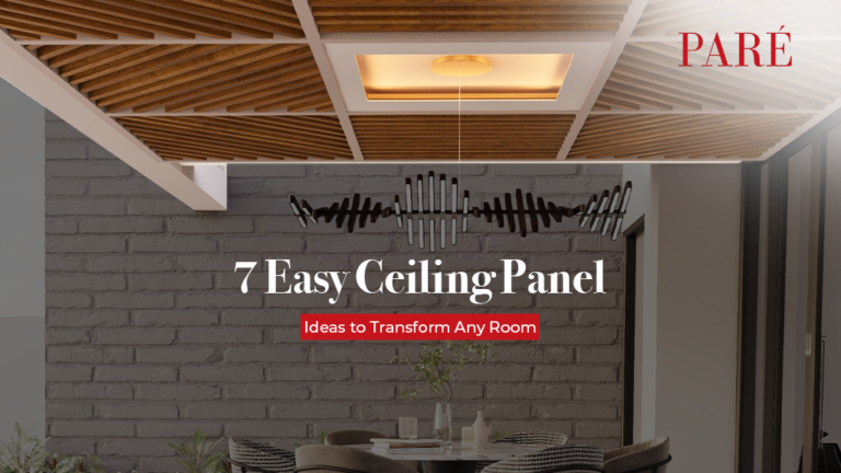 7 Easy Ceiling Panel Ideas to Transform Any Room - PARÉ India